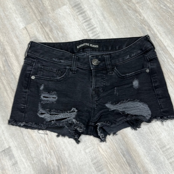 Express | Shorts | 0 Express Jean Shorts | Poshmark